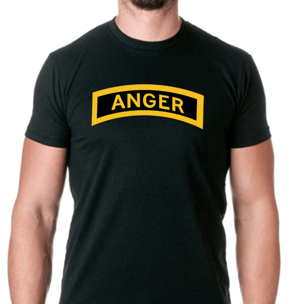 Anger Tab Tee - CSAR Apparel | Combat Search & Rescue Threads